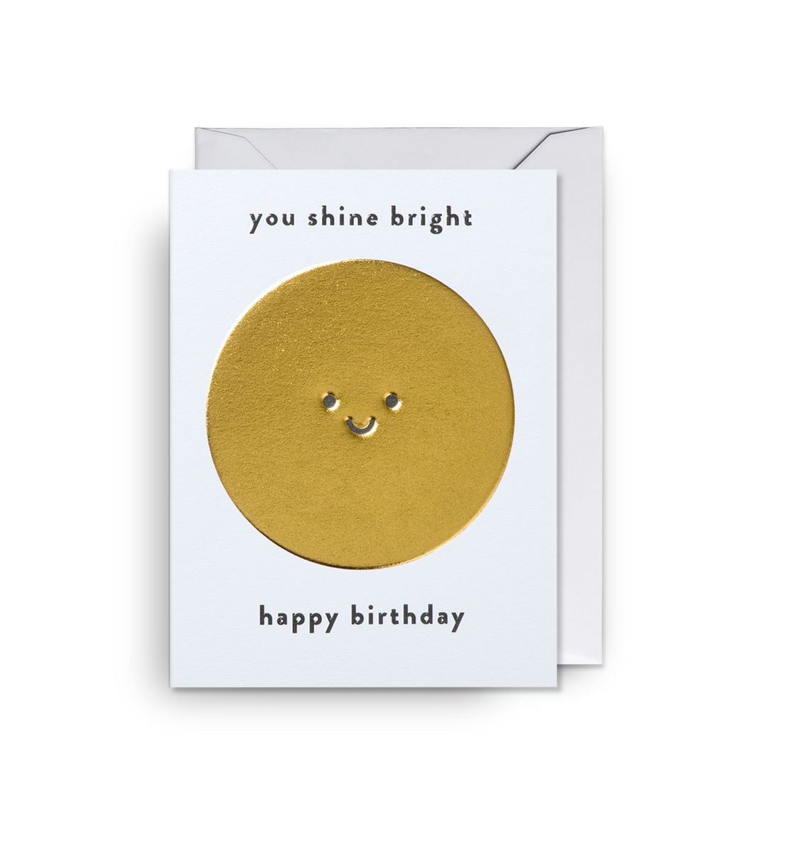 You Shine Bright, Happy Birthday Mini Card