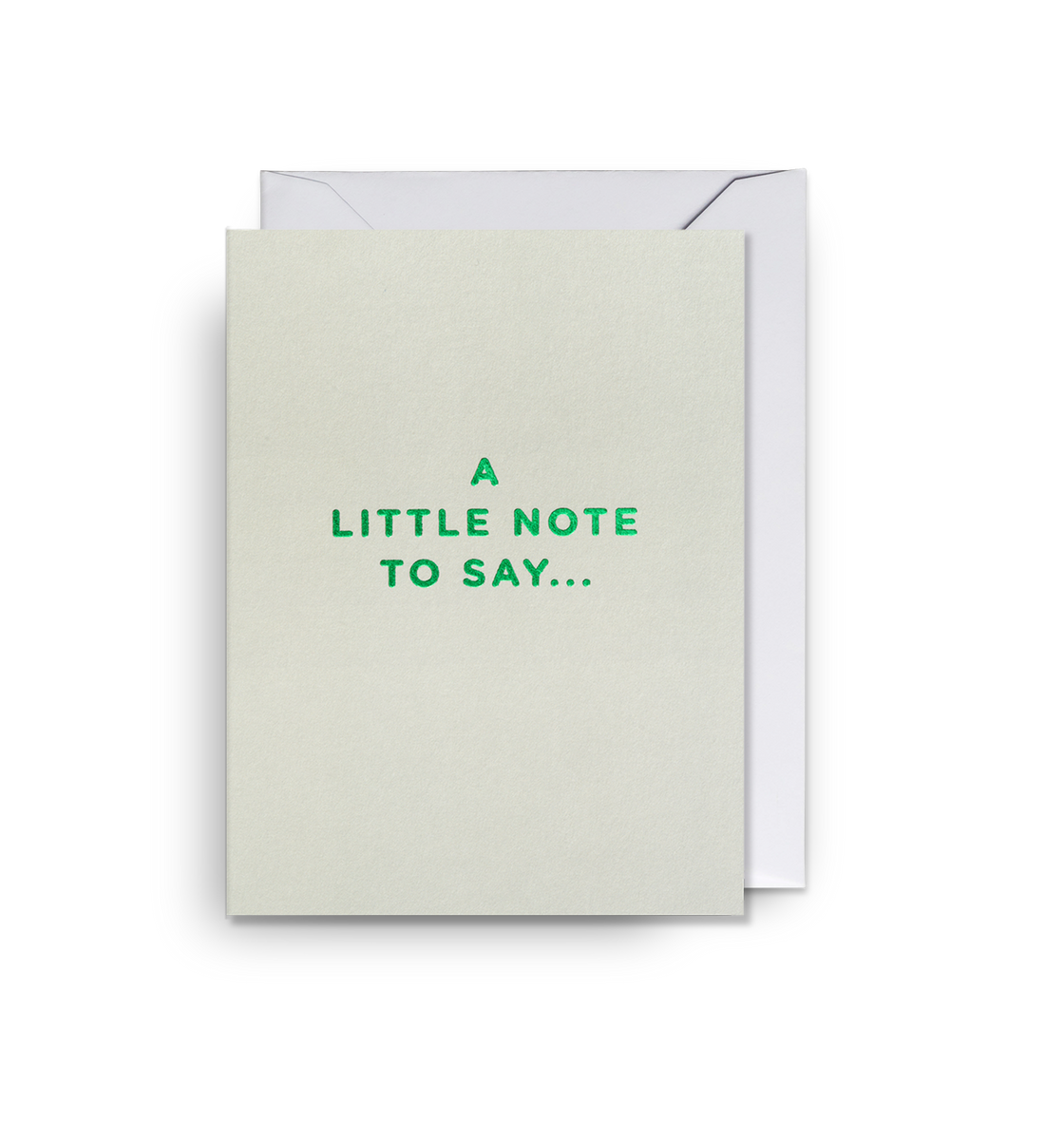 A Little Note to Say… Mini Card