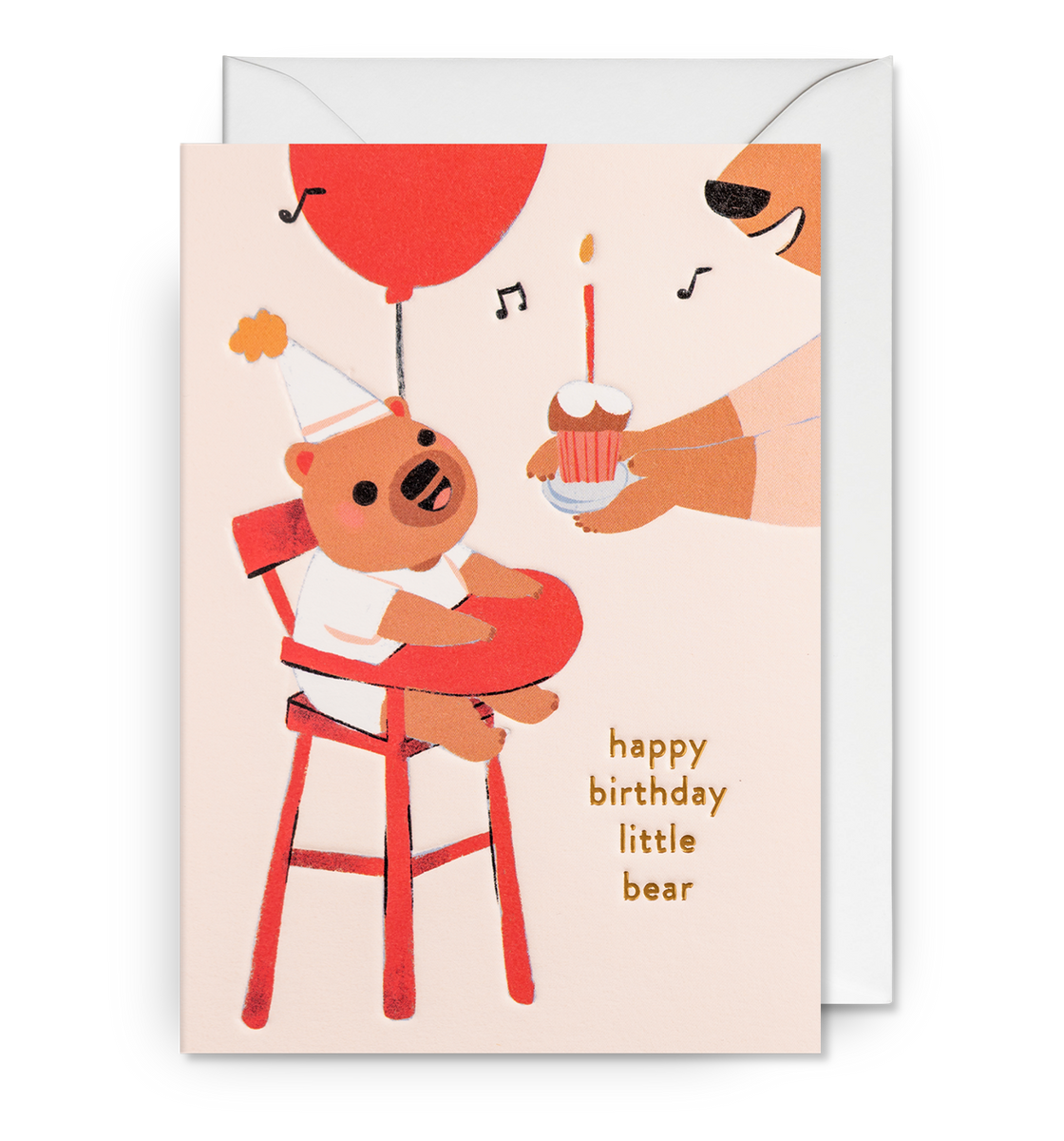 Happy Birthday Little Bear Greeting Card