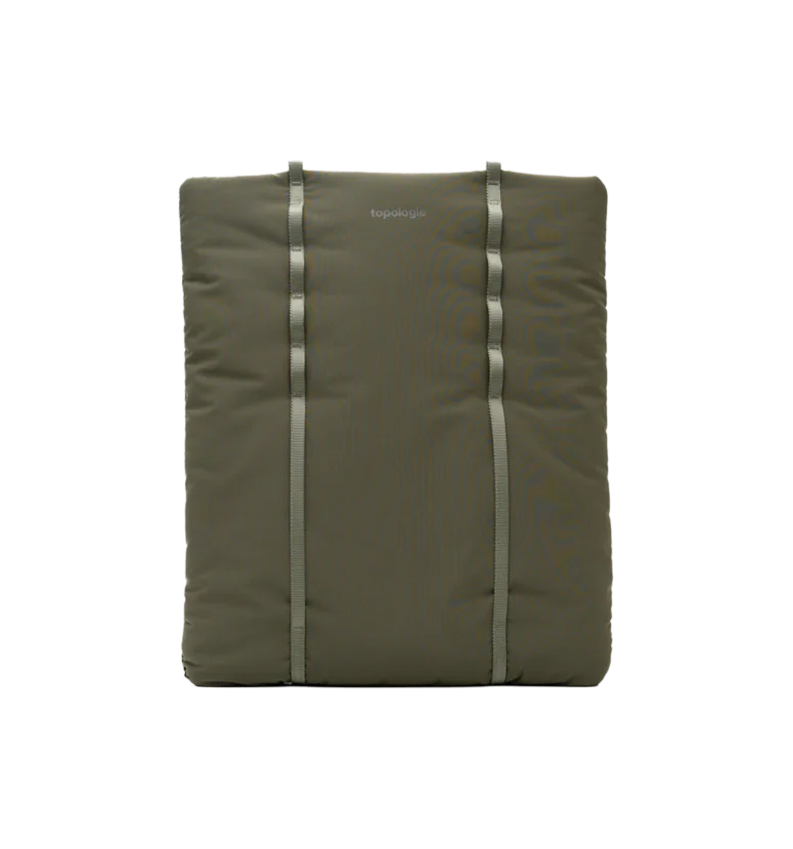 Large Cloud Shopper, Moss Tech Sateen