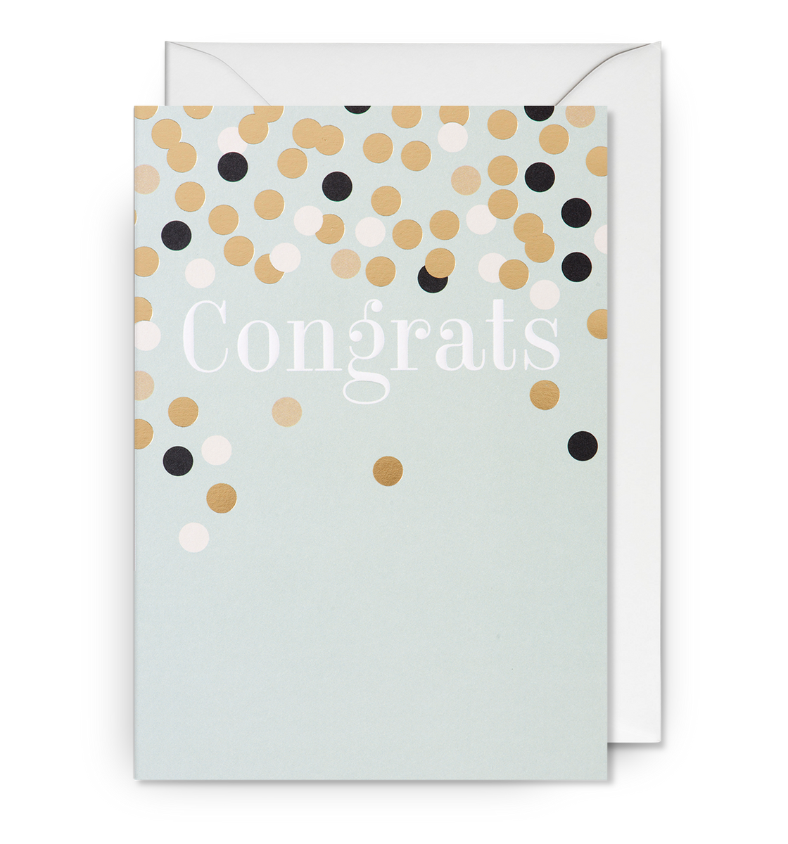 Foiled Confetti Congratulations Card