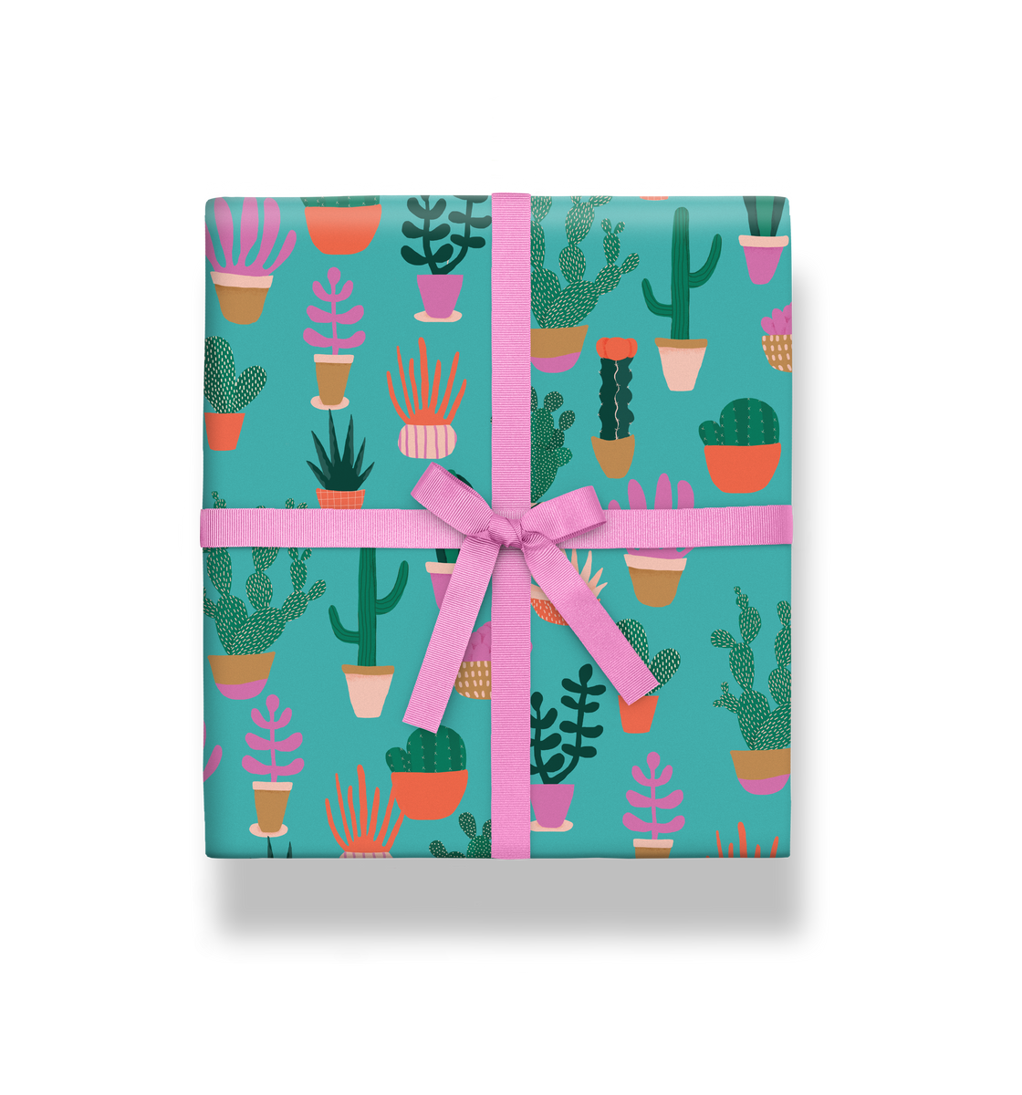 Cactus Graphic Gift Wrap