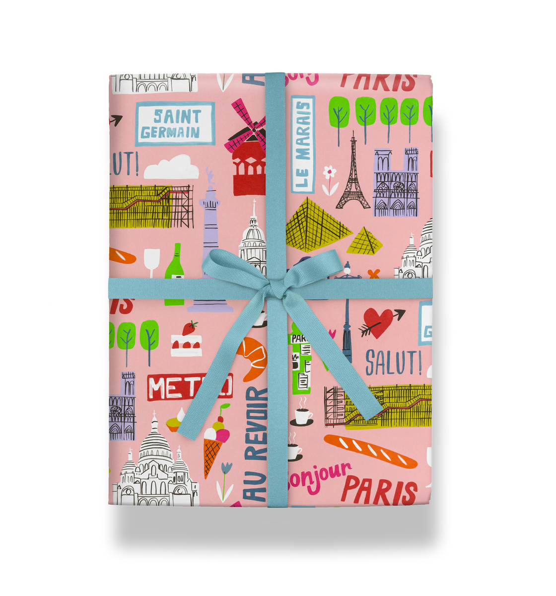 Paris Icons Gift Wrap