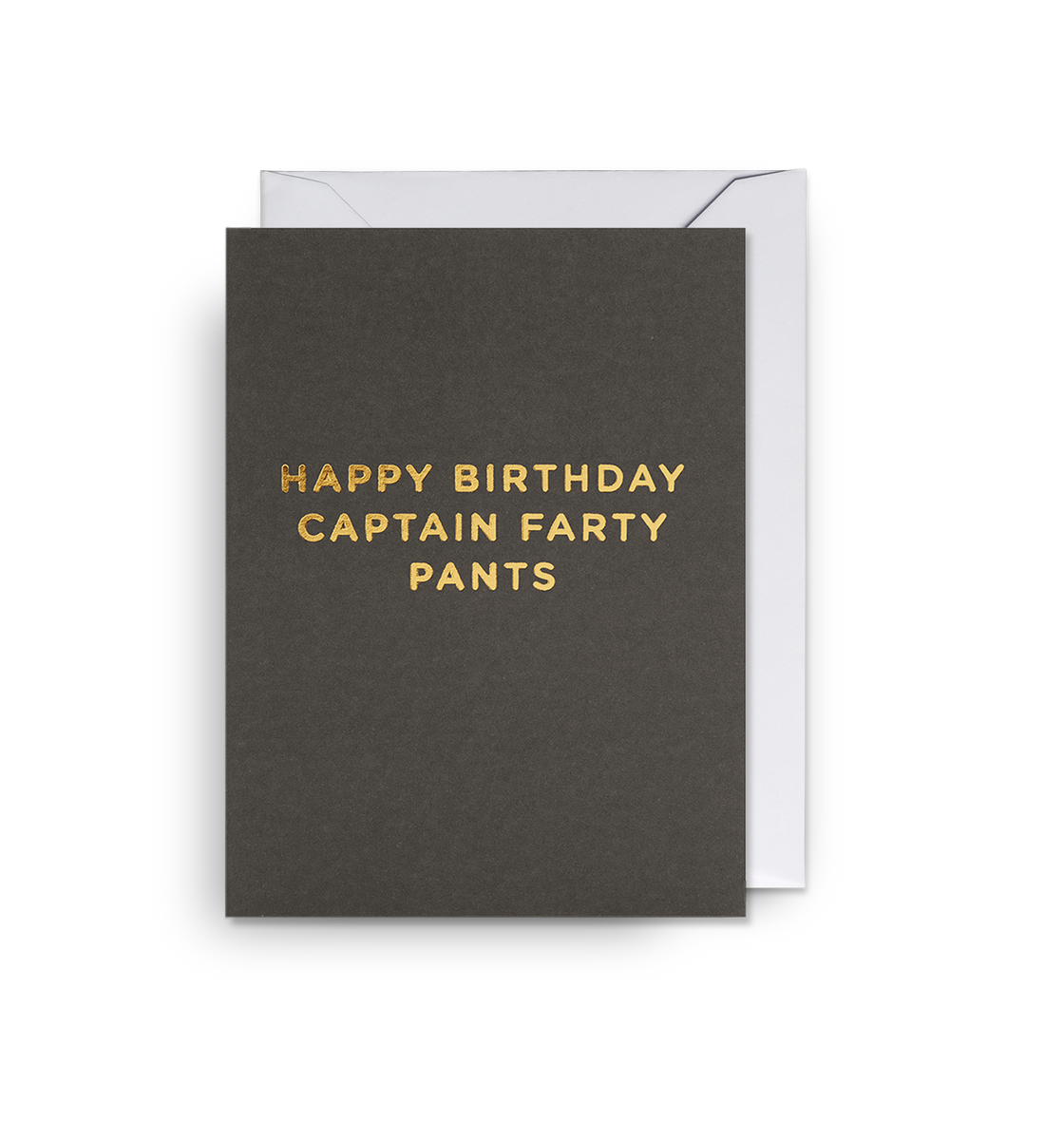 Happy Birthday Captain Farty Pants Mini Card