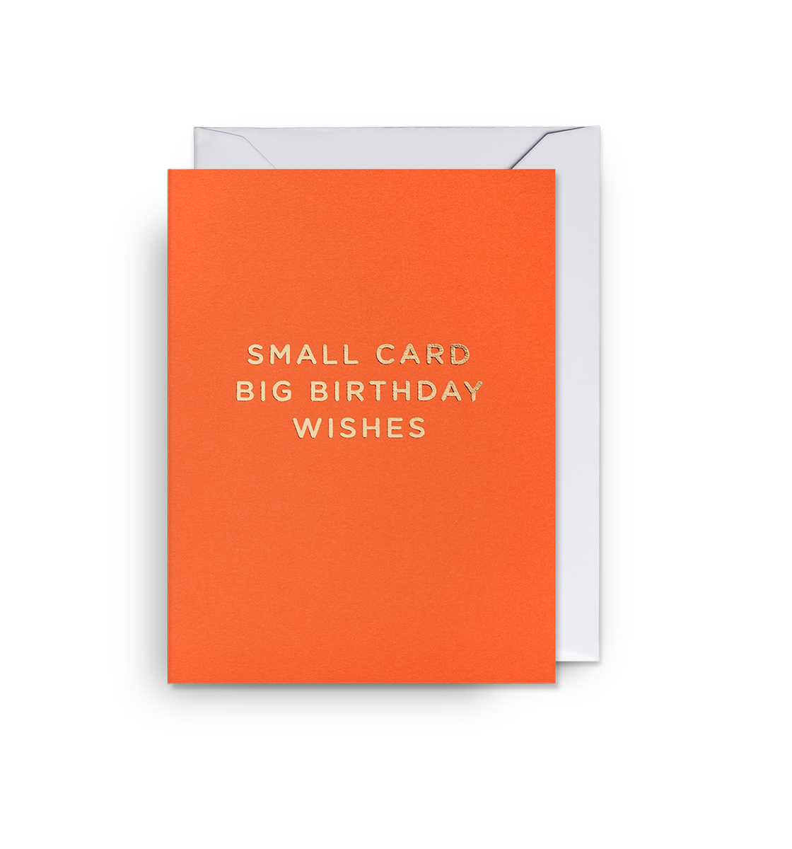 Small Card Big Birthday Wishes Mini Card