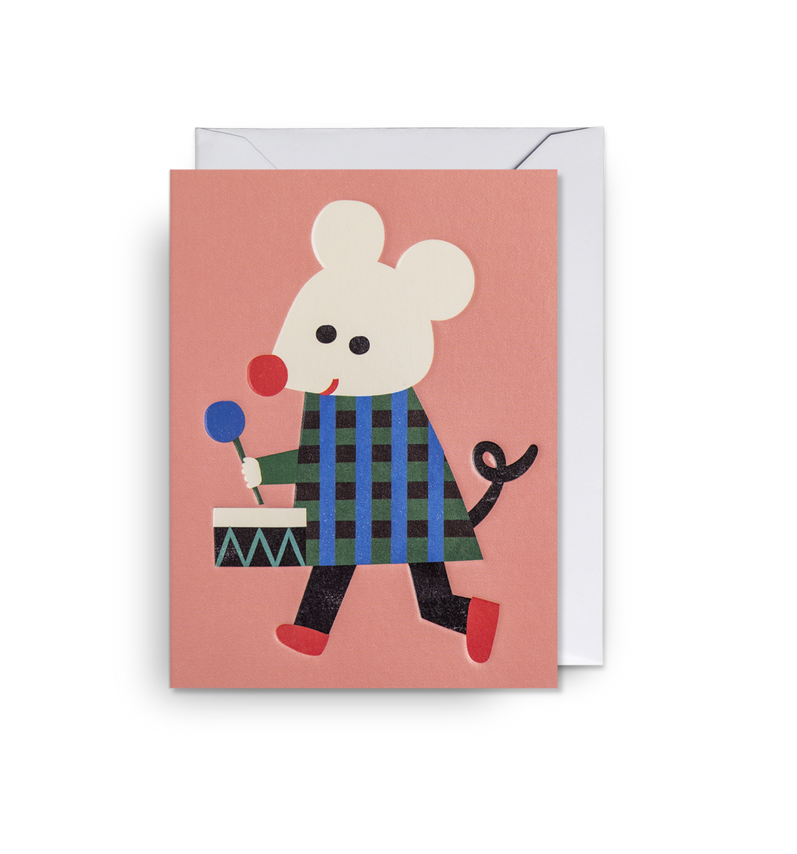 Drum Mouse Mini Card