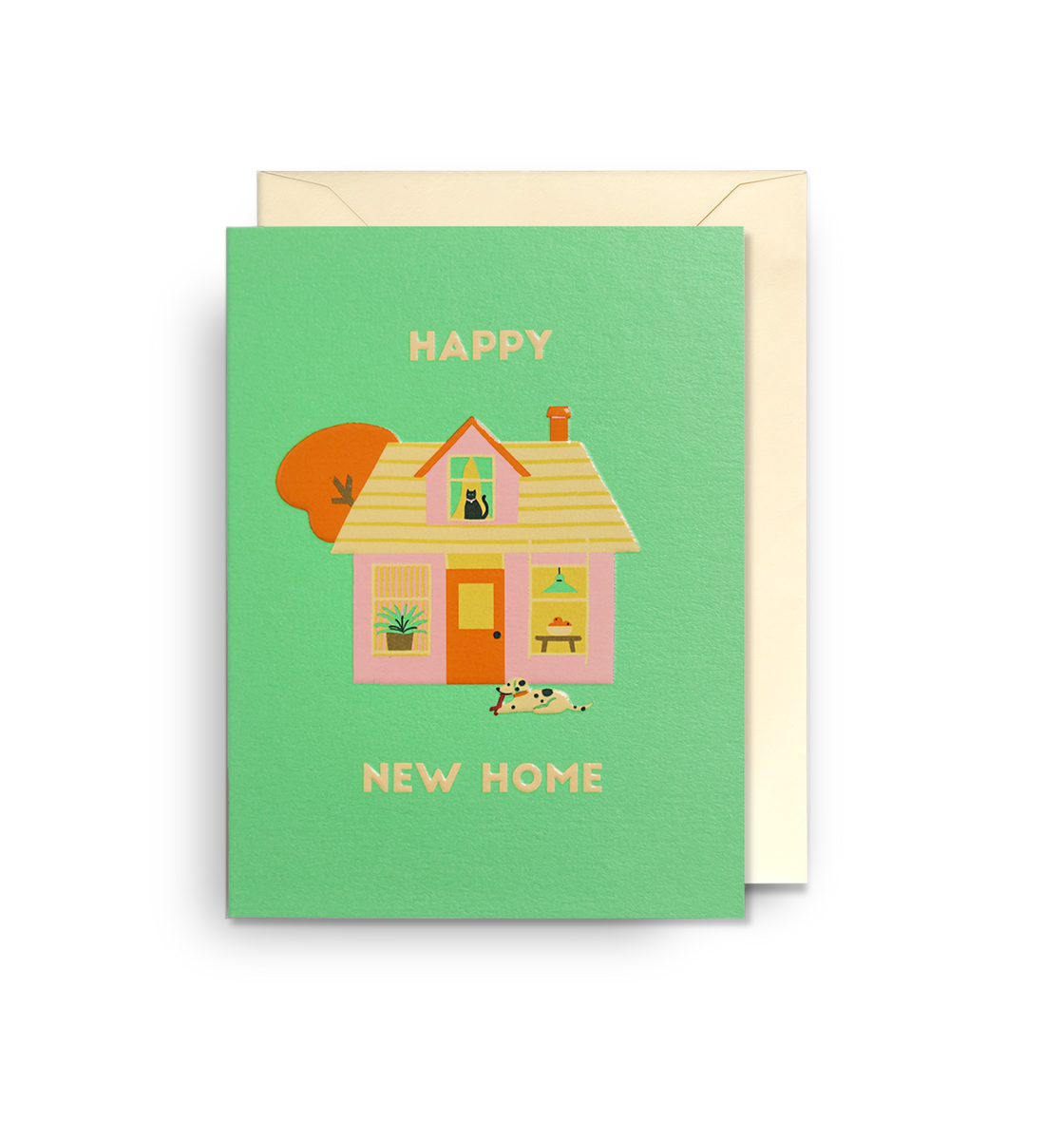 Happy New Home Graphic Mini Housewarming Card