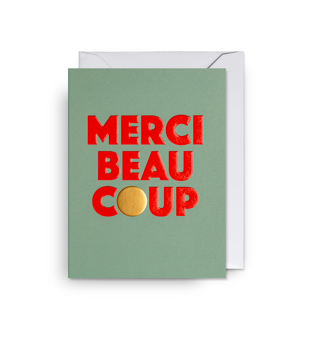 Merci Beau Coup Thank You Mini Card