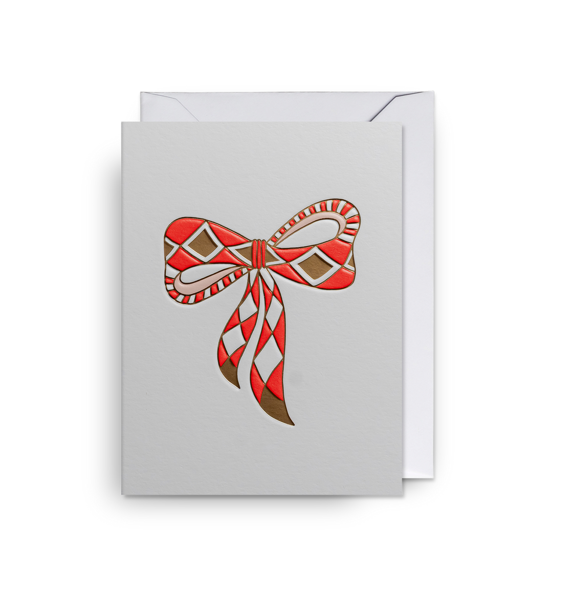 Red Bow Mini Card