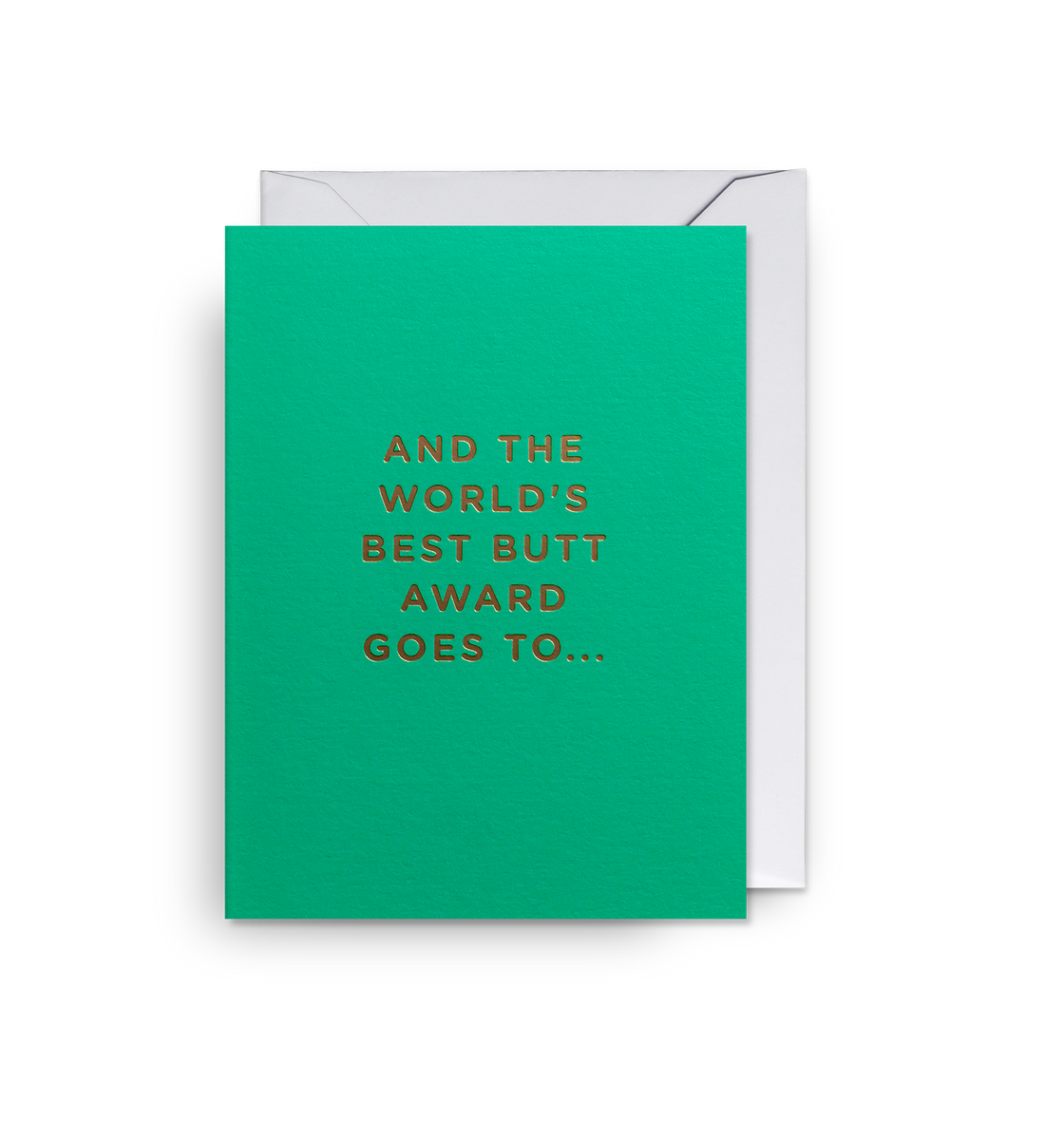 And the World's Best Butt Award Goes To Mini Card