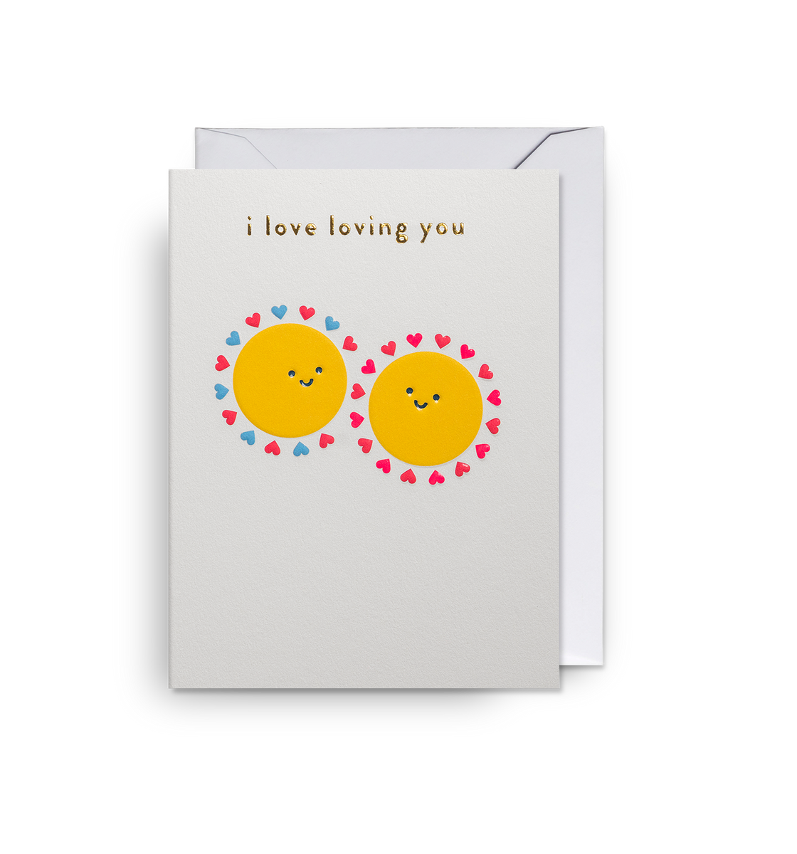 I Love Loving You Mini Card