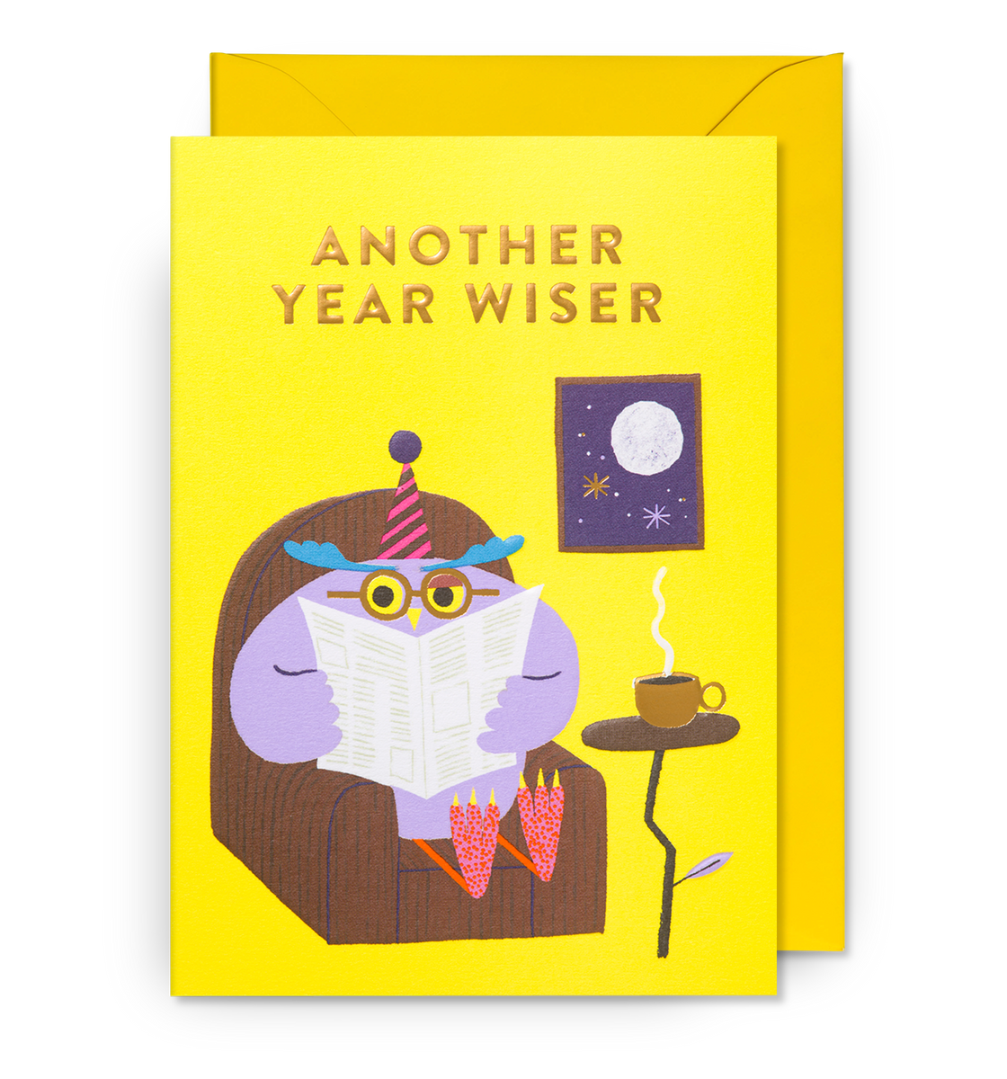 Another Year Wiser Birthday Card