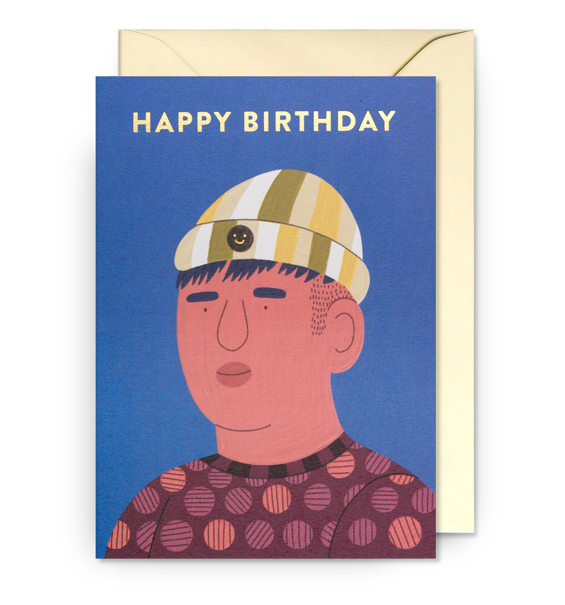 Happy Birthday Portrait Greeting Card