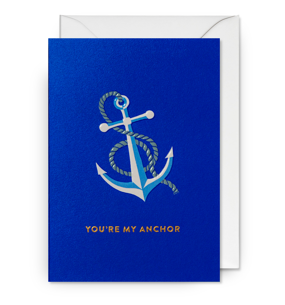 You're My Anchor Illustrated Greeting Card