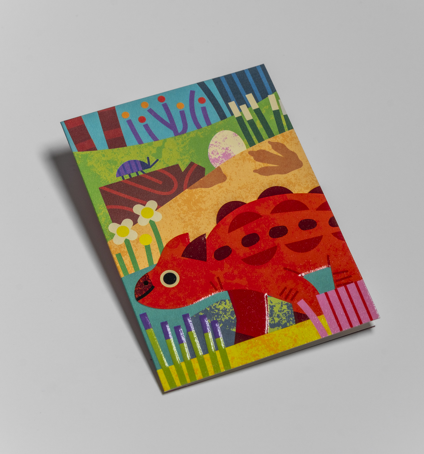 Ankylosaurus Greeting Card