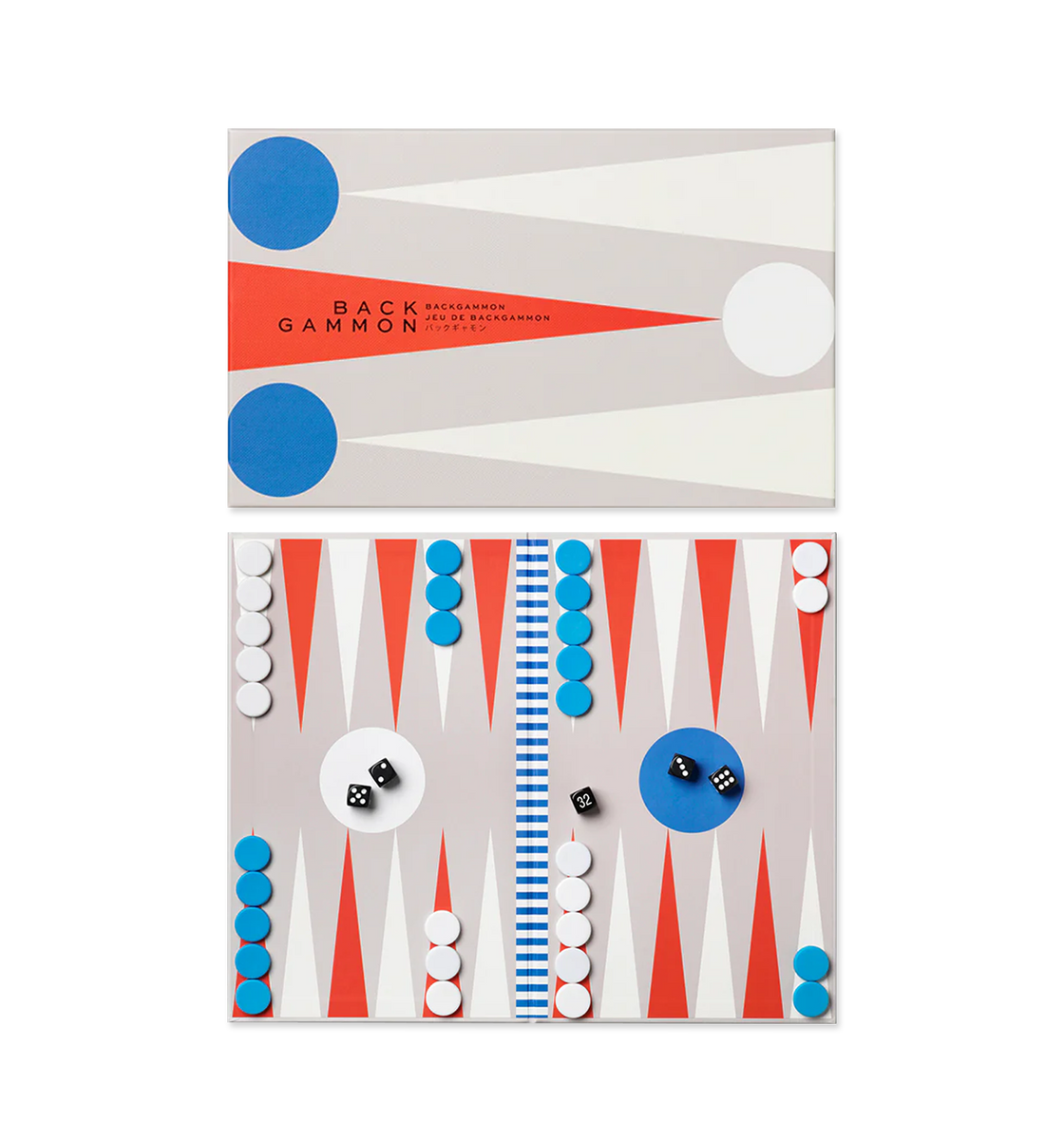 Backgammon Modern Board Game Set