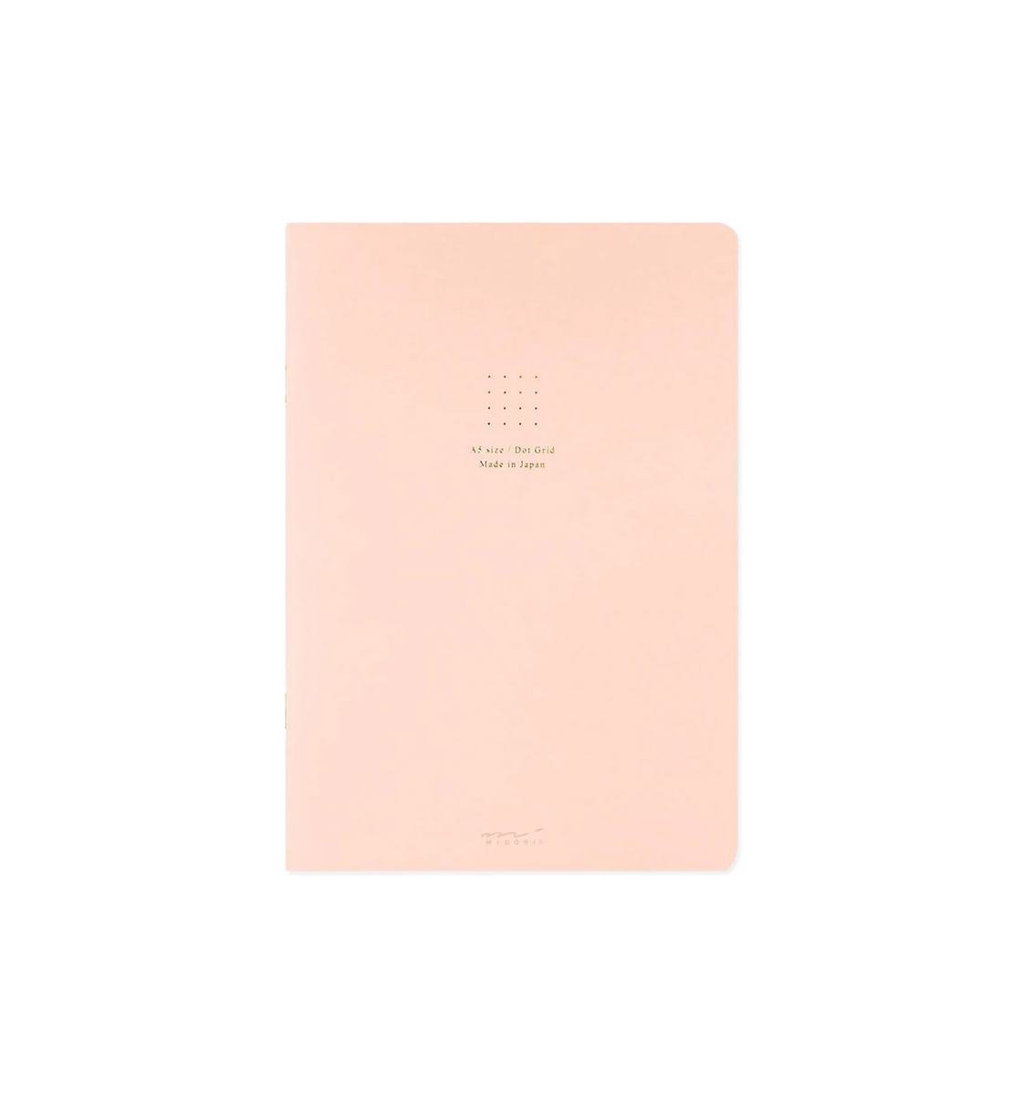 Colour Dot Grid Notebook - A5, Pink