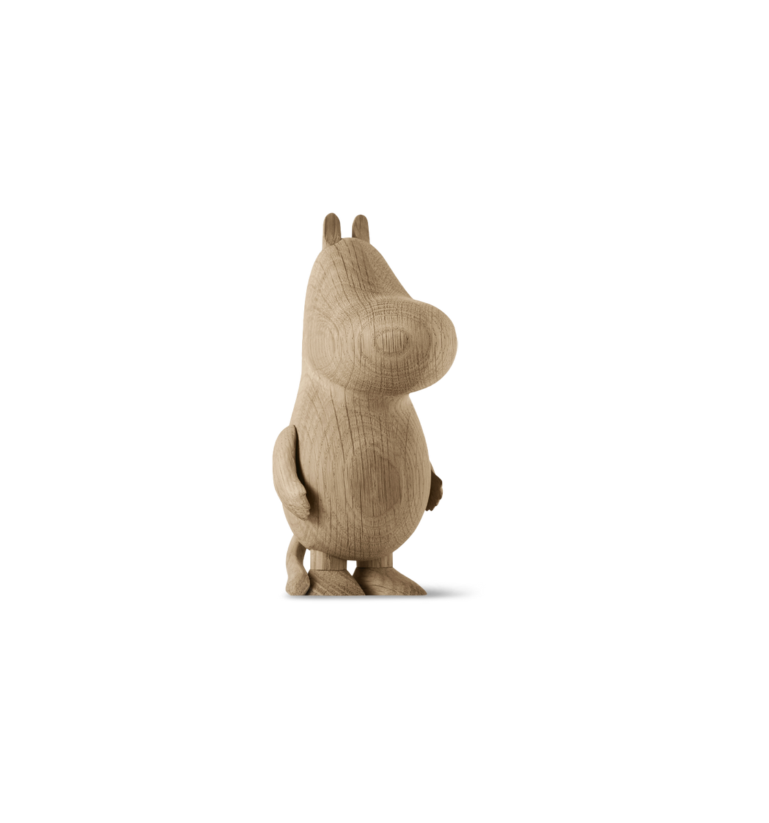 Small Moomin x Moomintroll Figurine, White Oak