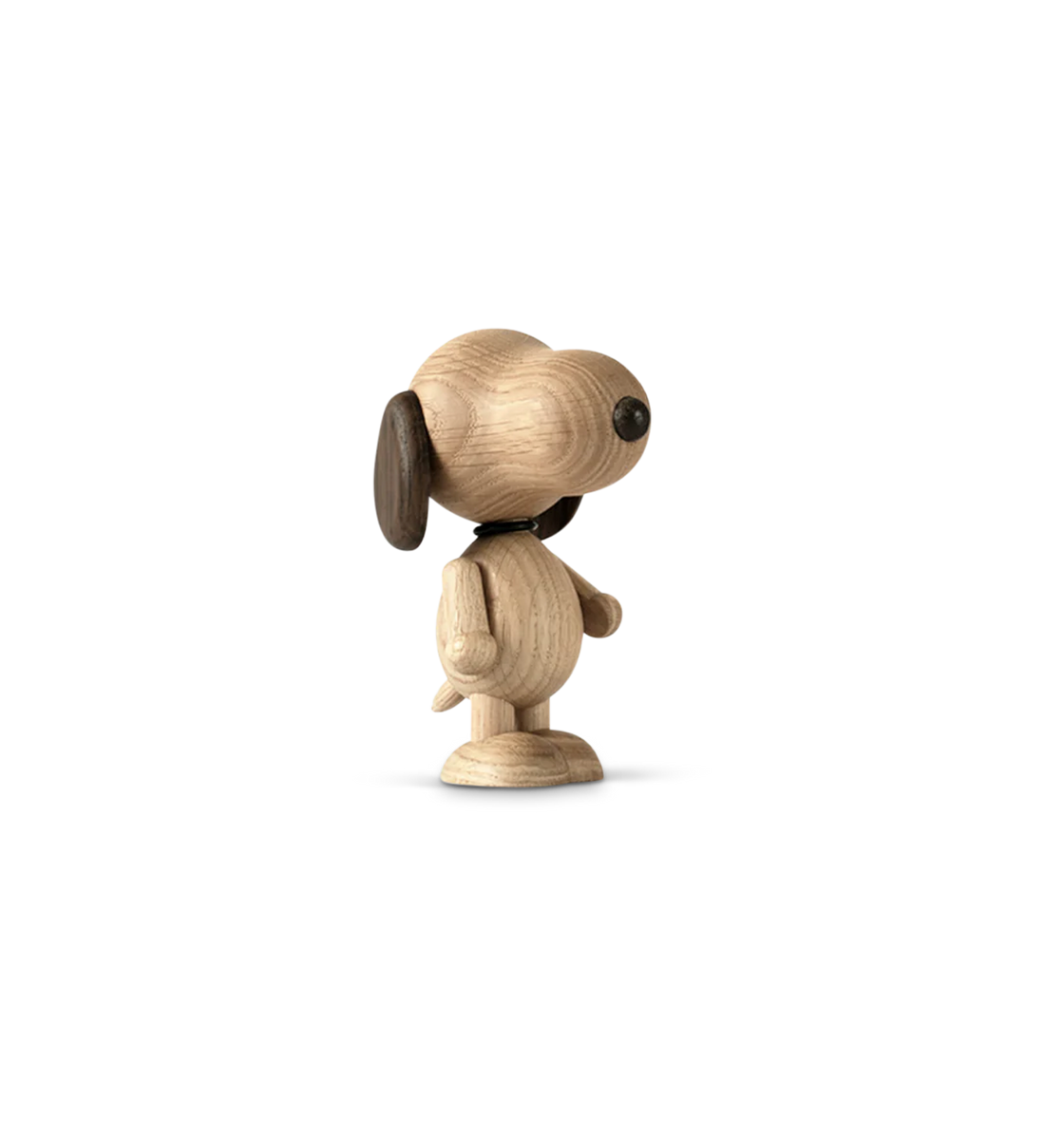 Small Peanuts x Snoopy Figurine, Oak