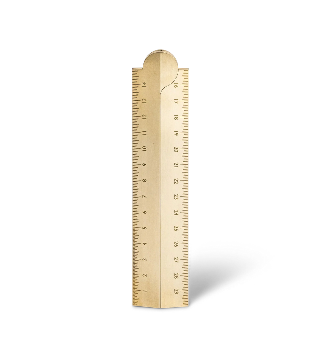 STRIA Solid Brass Folding Ruler