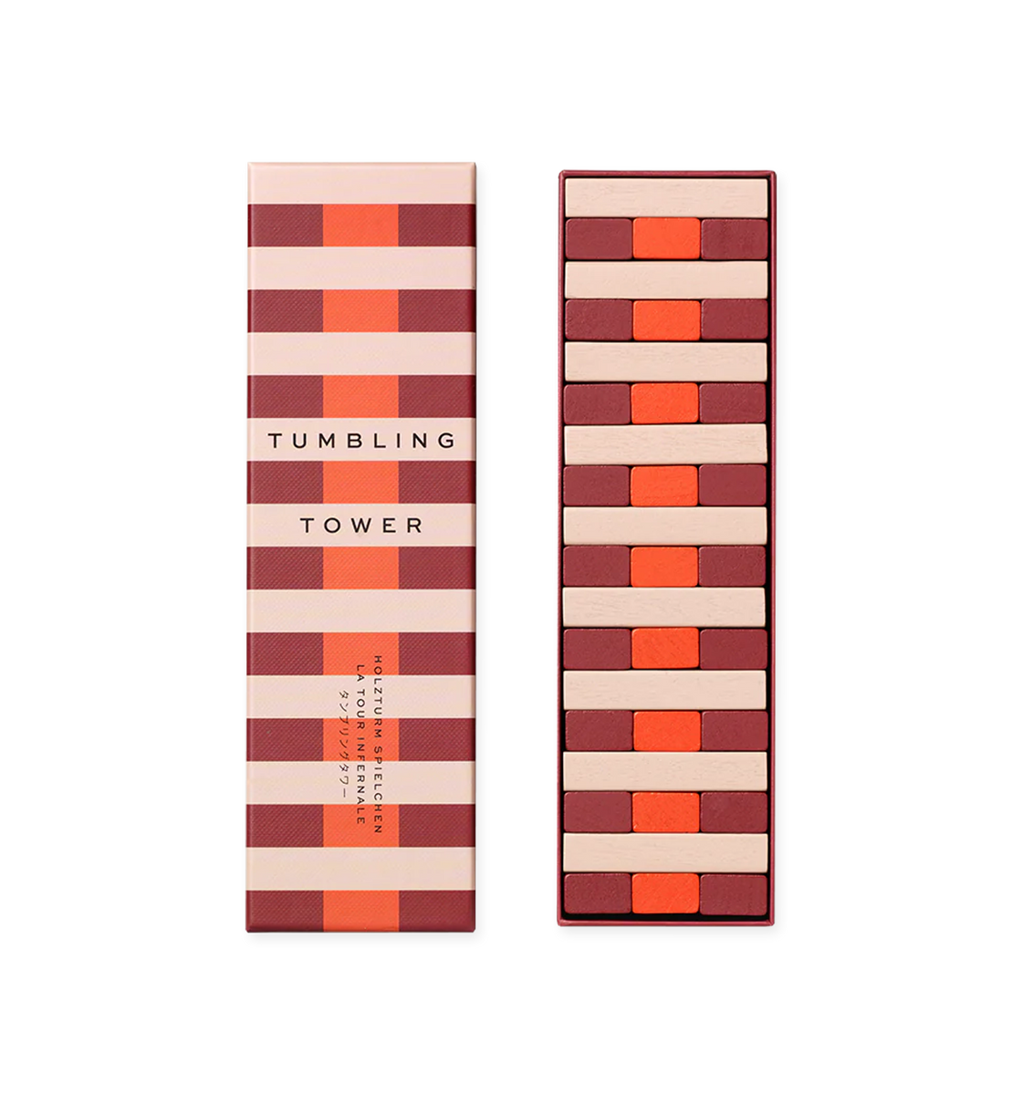 Tumbling Tower Building Block Game