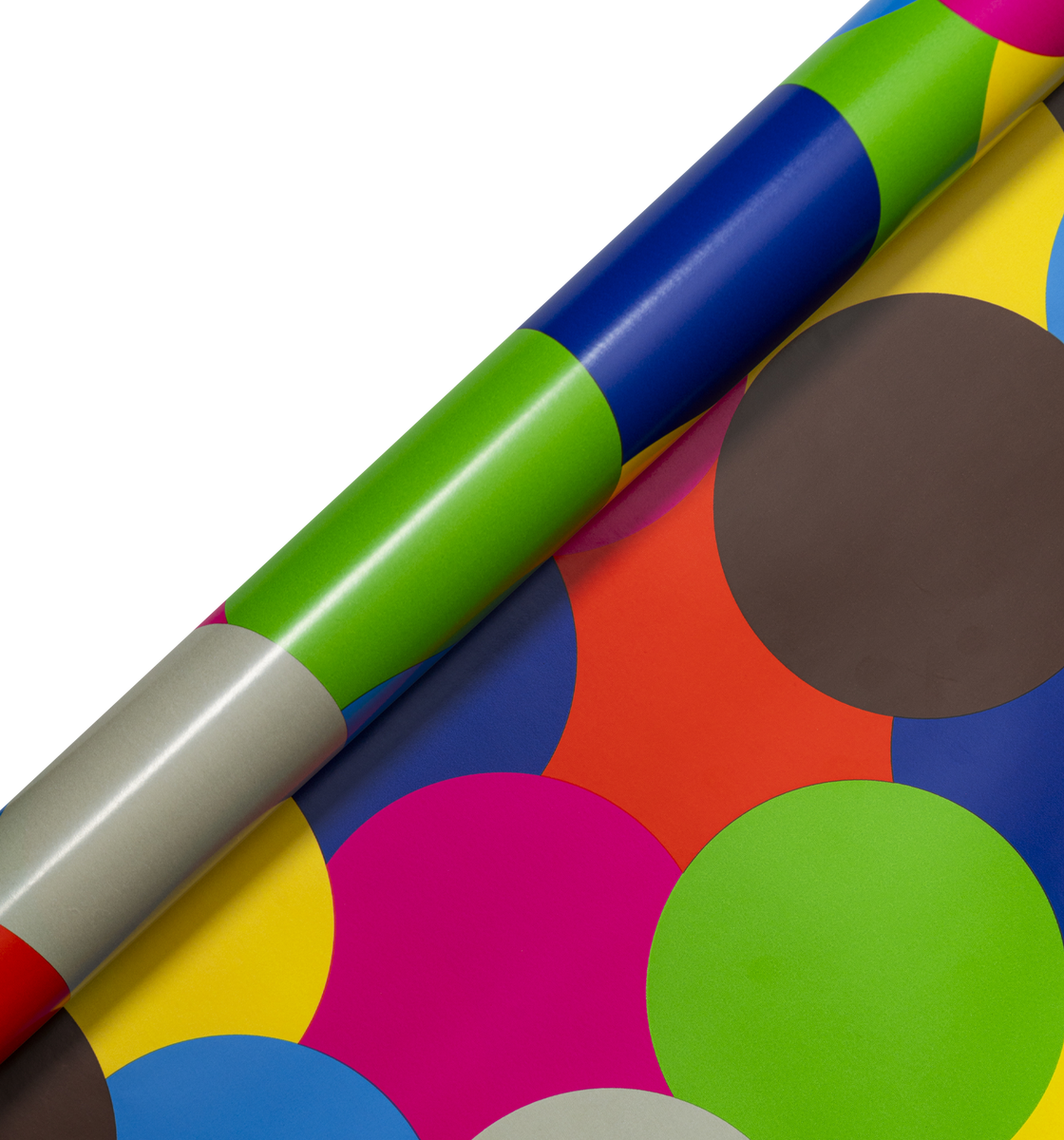 Happiness Bright Confetti Roll Wrap, 3 Metres