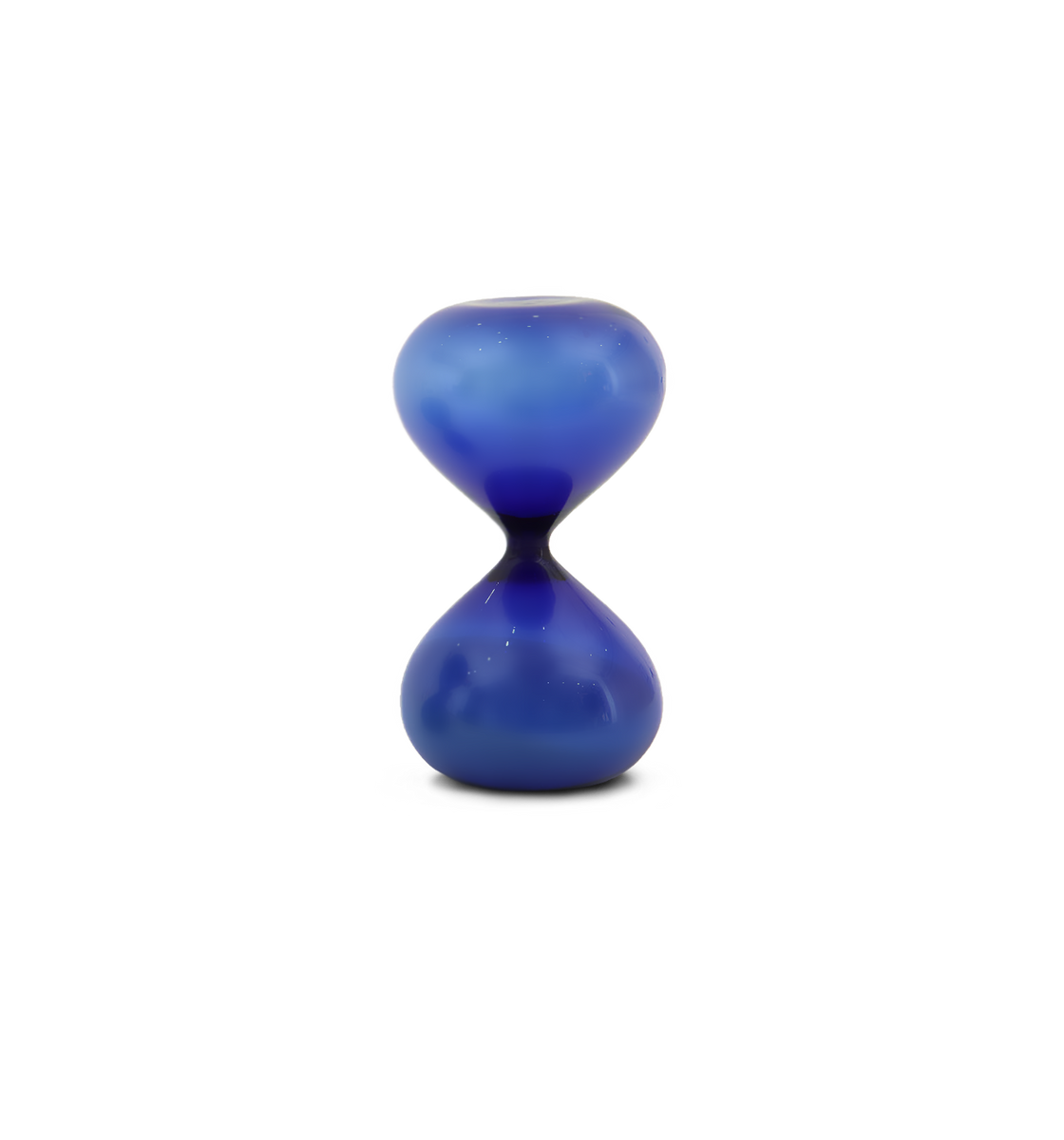 Large Hourglass Sand Timer, Blue
